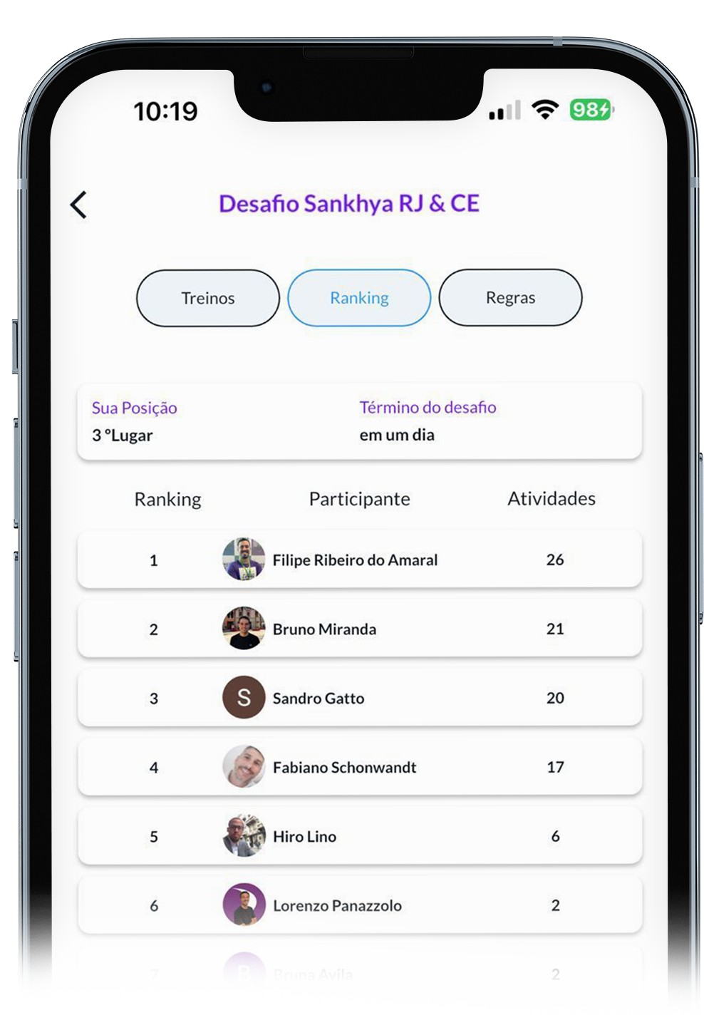 Charya - Mais Esporte, Mais Saúde, Mais Engajamento, Mais ...